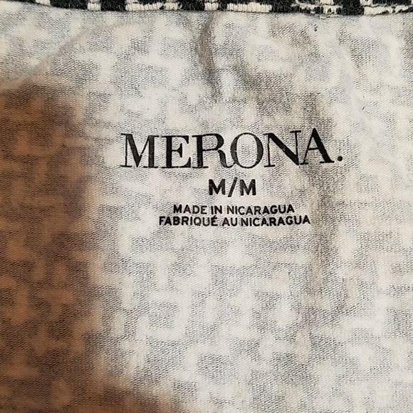 Merona | Tops | Black White Short Sleeve Comfy Merona Top | Poshmark